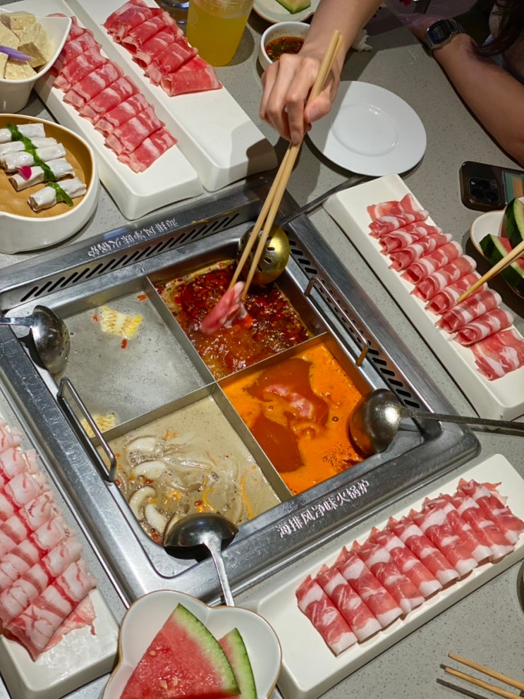 중국 상하이 훠궈 맛집 예원 근처 ‘하이디라오’ : 네이버 블로그