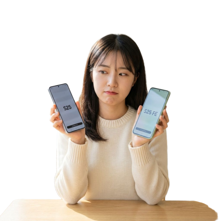 갤럭시 25 vs 25FE, 실사용 기준 총정리｜성산동 휴대폰성지 추천 가이드 : 네이버 블로그
