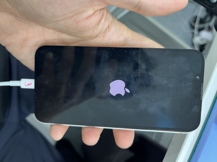 부산 남포동 아이폰수리 부산아이러브잇 아이폰 13미니 무한사과로 배터리 교체 후 정상작동 수리 후기 : 네이버 블로그