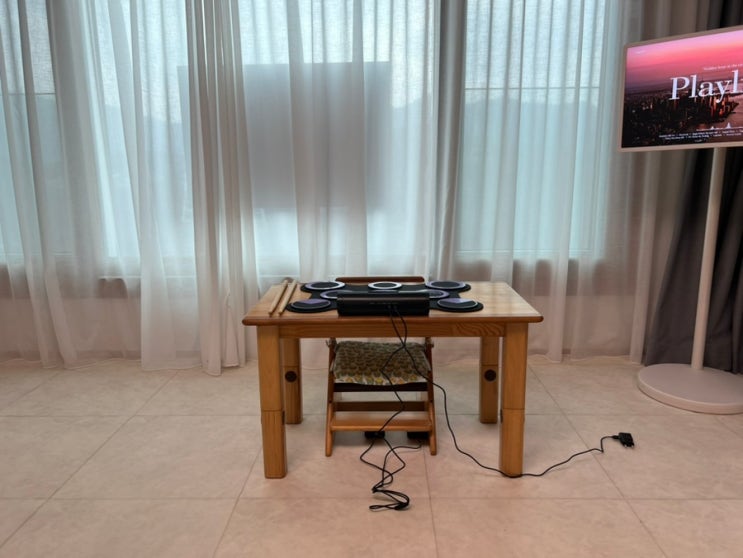 집에서 소음걱정 없이 드럼칠수 있는 호시미 전자드럼패드 추천 : 네이버 블로그