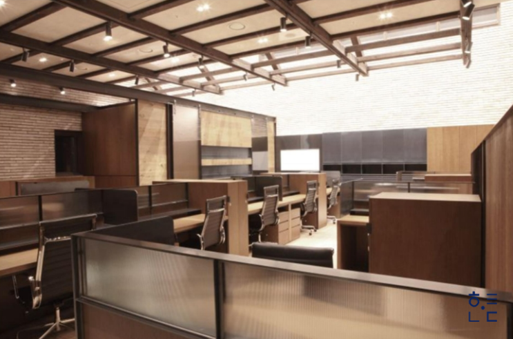 화이트우드ㅣ압구정 '0914' 35평대 사무실 인테리어 : 네이버 블로그