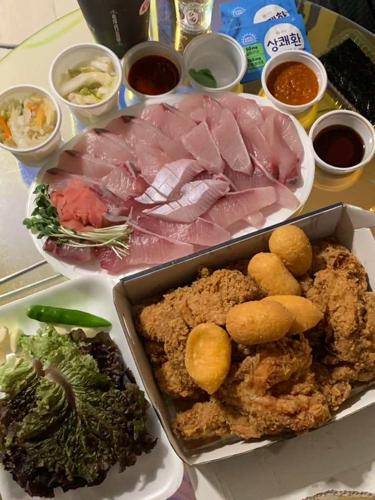 [숭실대입구 맛집] 방어철 광어삼촌 포장 후기｜양·가격·맛 솔직 리뷰 : 네이버 블로그