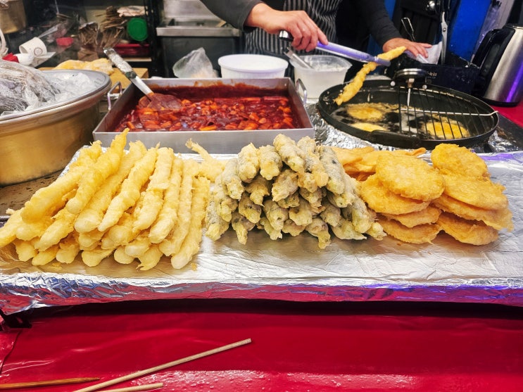 성신여대입구역 오징어튀김 맛집 자매 떡볶이 포장마차 : 네이버 블로그