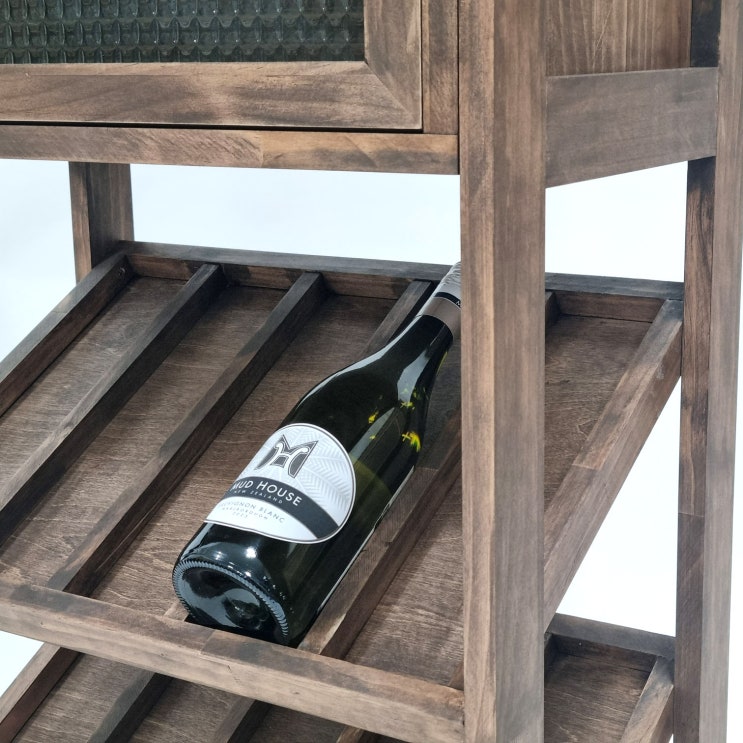 원목 수납 와인랙 와인장 : 네이버 블로그