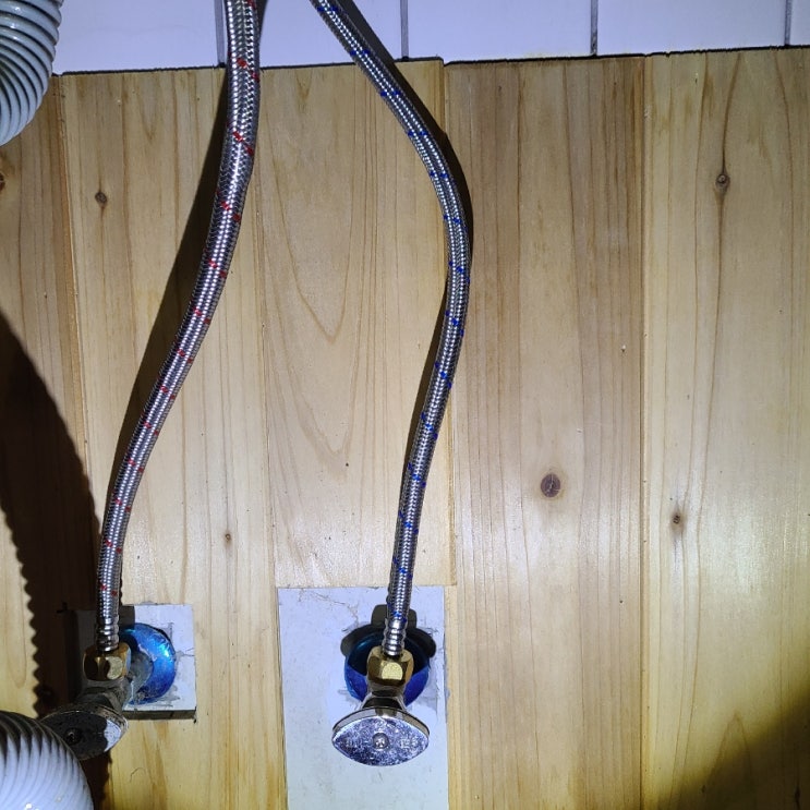 싱크대 수전 교체 작업 : 네이버 블로그