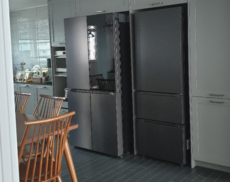 삼성 비스포크 냉장고 1도어 세트 내돈내산 장단점 후기 RR40C7905AP RZ34C7905AP RQ34C7915AP ...