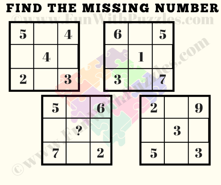 두뇌트레이닝 퀴즈 3462 물음표에 들어갈 숫자 : 네이버 블로그