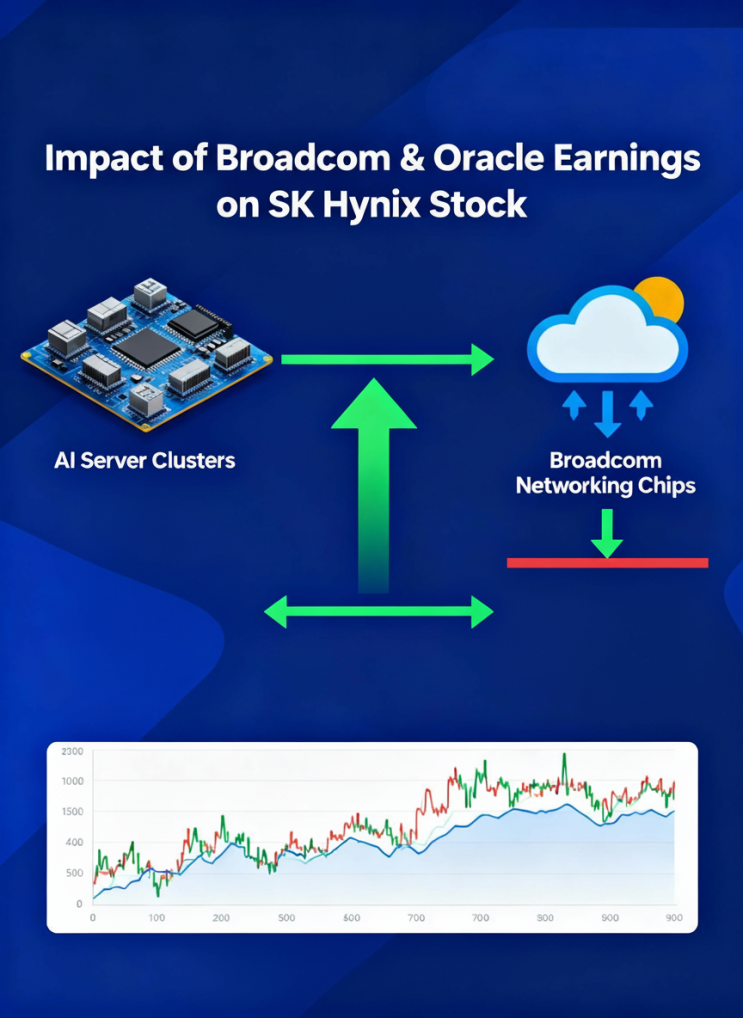 주중 발표될 브로드컴, 오라클 실적발표가 SK하이닉스 주가에 줄 영향 : 네이버 블로그