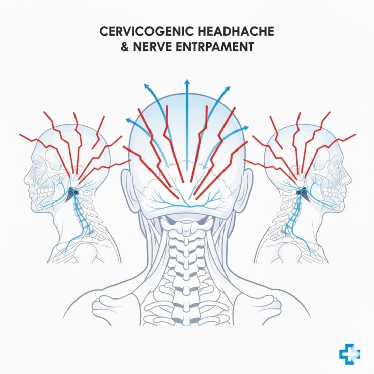 “후두신경이 눌리면 왜 두통이 퍼질까?” — Chronic Occipital Neuropathy · Entrapment의 최신 ...