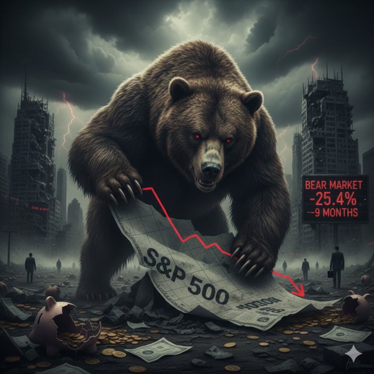 Bear Market 기간 & 하락률 : 네이버 블로그