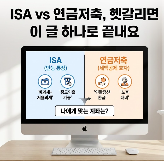 ISA vs 연금저축, 헷갈리면 이 글 하나로 끝내요 : 네이버 블로그