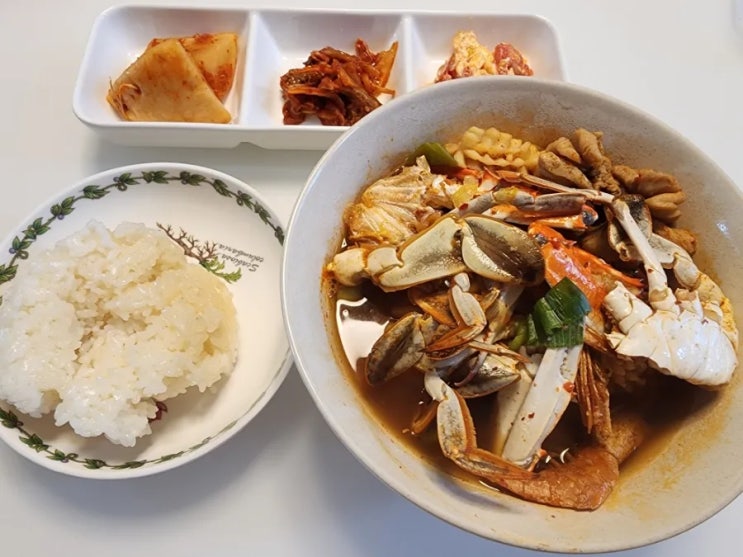 주말 뭐먹지? 꽃게탕밀키트 하나면 오케이 : 네이버 블로그