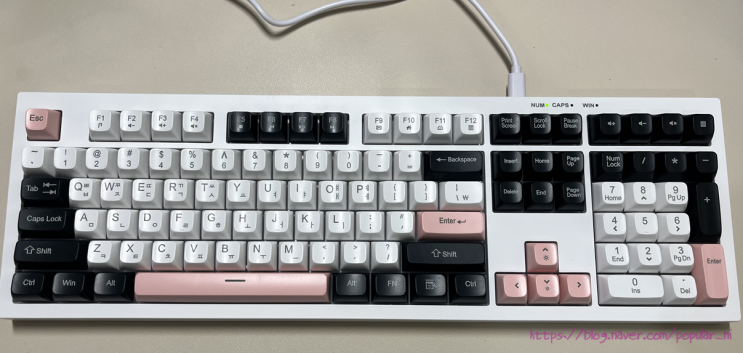 조용한 가성비 키보드 사용 후기｜COX CMK108 : 네이버 블로그