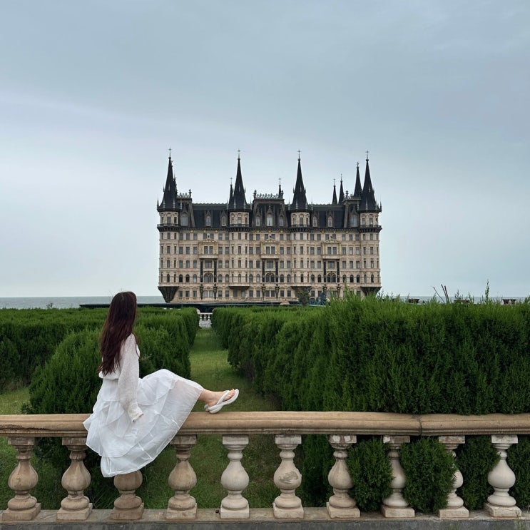 연태 자유여행 3일차(쩐화 백화점 해산물 뷔페, 햄튼바이힐튼 호텔, 문성성보, 외로운 고래, 이자카야)_2 인생샷 찍기 ...