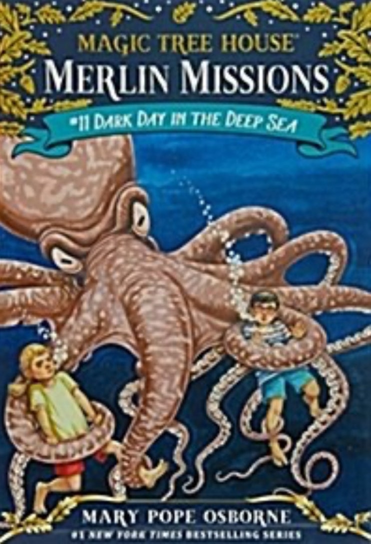 매직트리하우스 Merlin Missions_11권_Dark day in the deep sea : 네이버 블로그