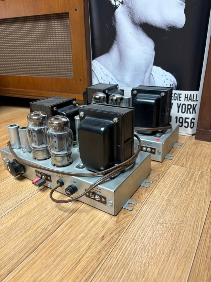 새로운 파워 앰프 테스트. Altec 326b : 네이버 블로그