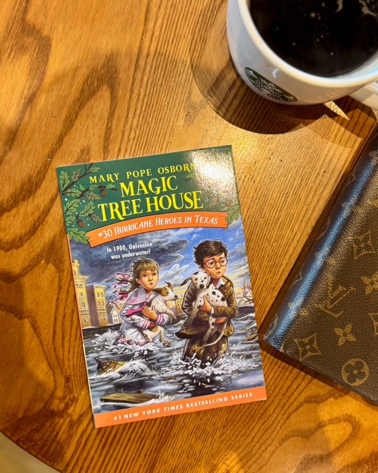 《Magic Tree House 30권 Hurricane Heroes in Texas》｜1900년 갤버스턴 허리케인 역사·줄거리 ...
