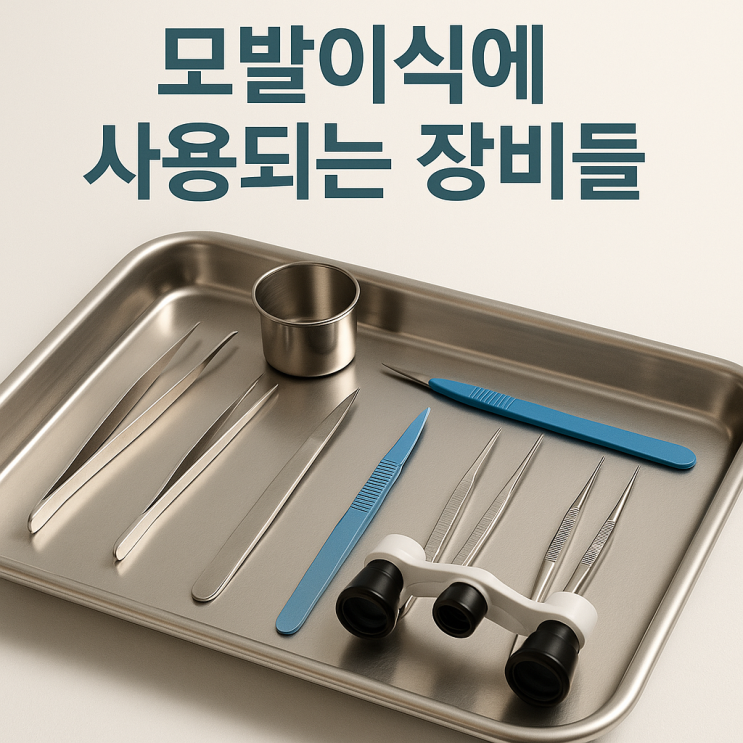 “모발이식에 쓰이는 장비들 총정리” : 네이버 블로그