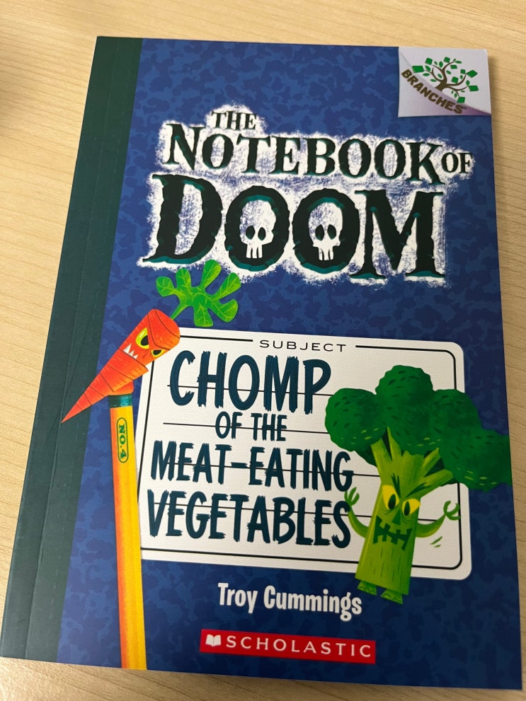 The Notebook of DOOM #4 Chomp of the Meat-Eating Vegitables_AR Quiz ...