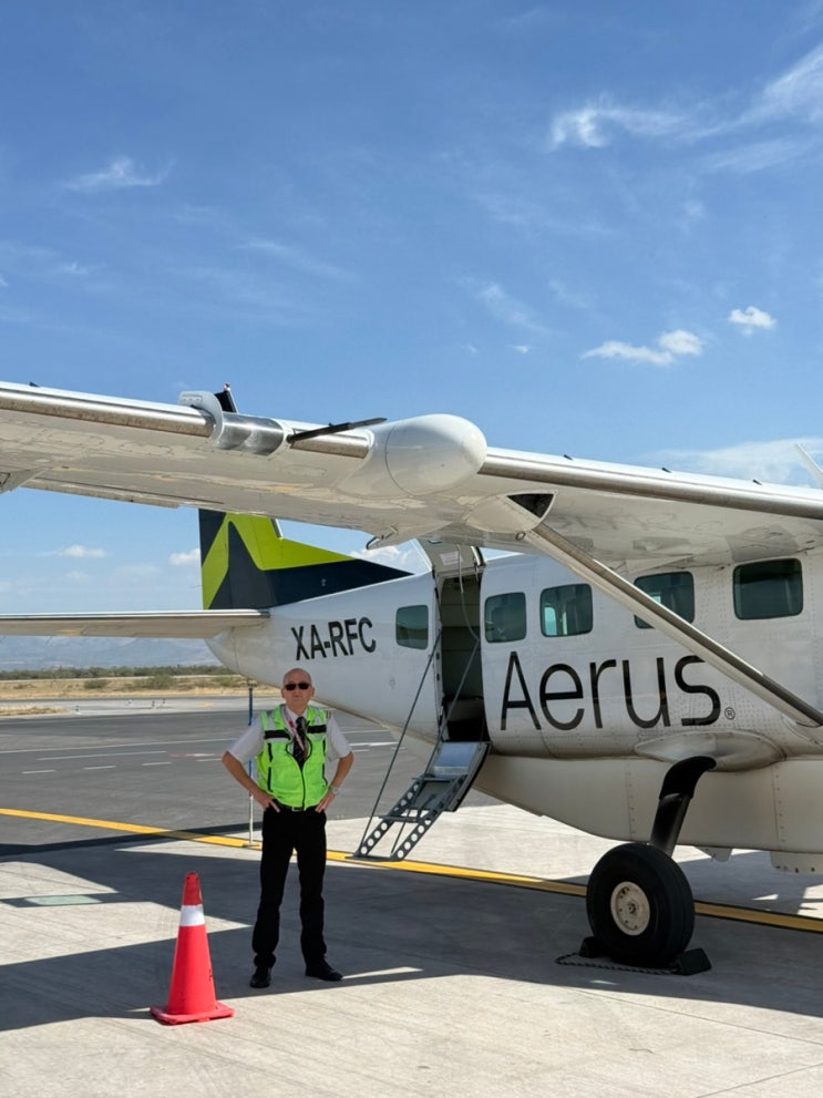 ️ 멕시코 AERUS ZV105 산 루이스 포토시-몬테레이(SLP-MTY) 세스나 그랜드 카라반 12석 탑승 후기 😱 : 네이버 블로그