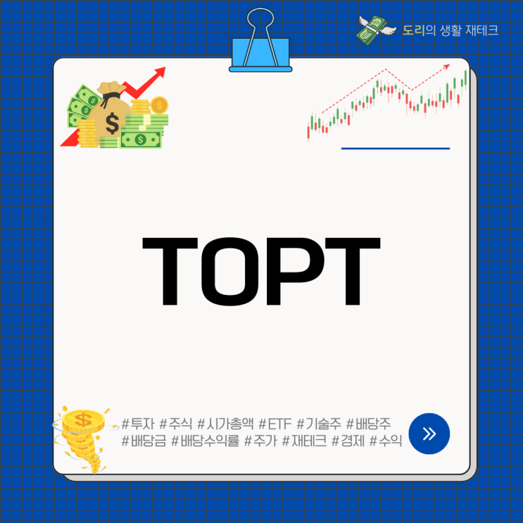 미국 시총 상위 20개 기업 집중! TOPT ETF 특징·장단점·전망 총정리 : 네이버 블로그
