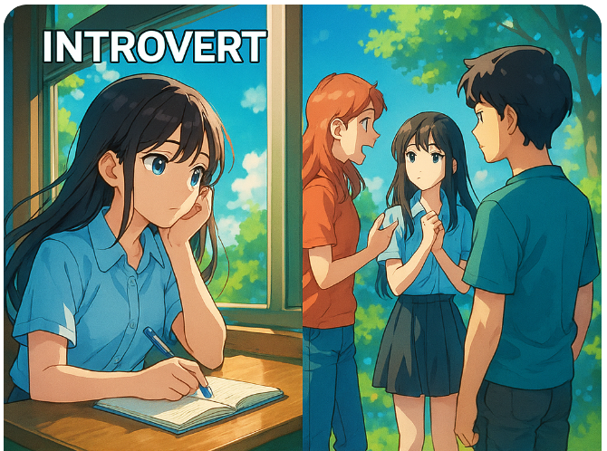 introvert 제대로 이해하기 - 어원·발음·뜻부터 MBTI 관련 단어까지 차근차근 정리해요! : 네이버 블로그