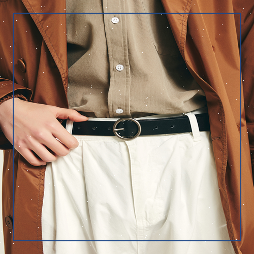 슬림한 매력을 더해주는 얇은 가죽 벨트 : 네이버 블로그