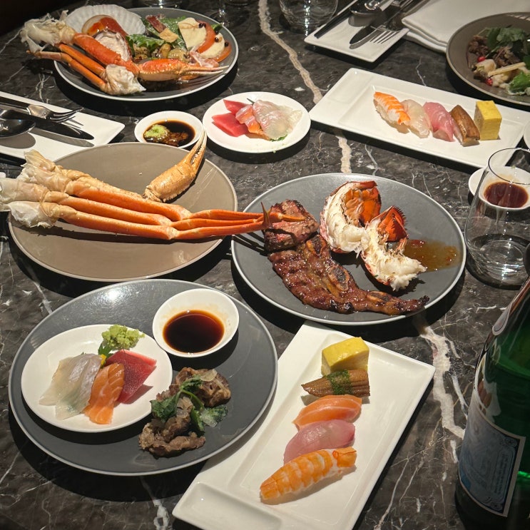 서울 호텔 뷔페 : JW 메리어트 플레이버즈 디너 연말 모임 추천 : 네이버 블로그