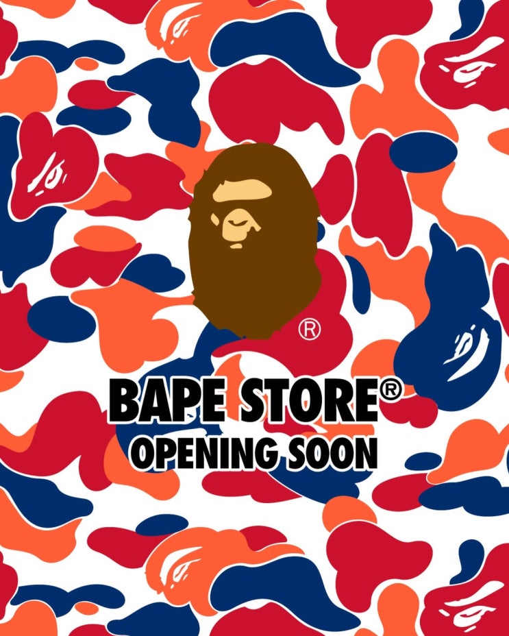 베이프(BAPE) 한국 공식 스토어 오픈! 이제 직구 안 해도 됩니다 : 네이버 블로그