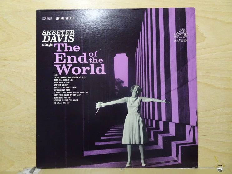 (예약) Skeeter Davis – Skeeter Davis Sings The End Of The World 미국 LP ...