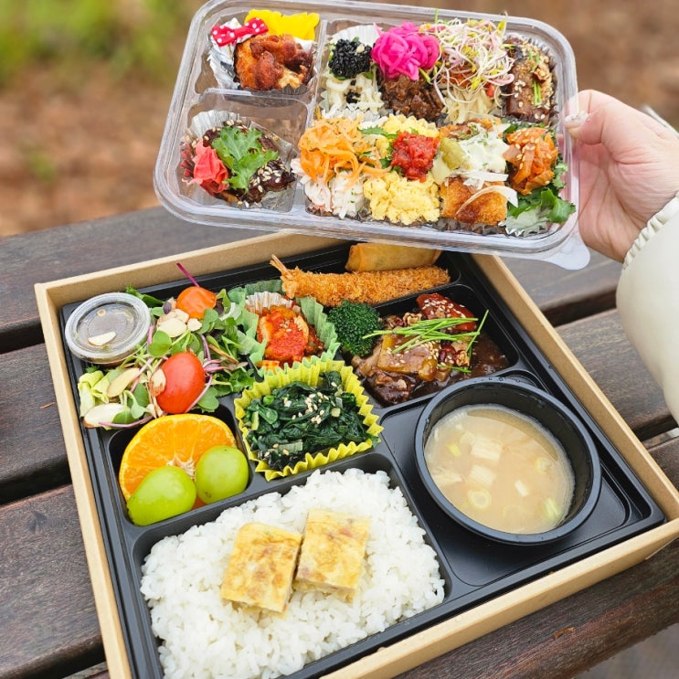 잠실 고급도시락 정성 가득한 한입도시락 테이블스푼 잠실점 : 네이버 블로그