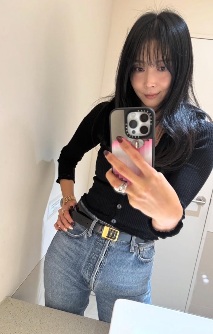 “아들맘이라고?” 오윤아 청바지 몸매 보고 다들 놀랐다 : 네이버 블로그