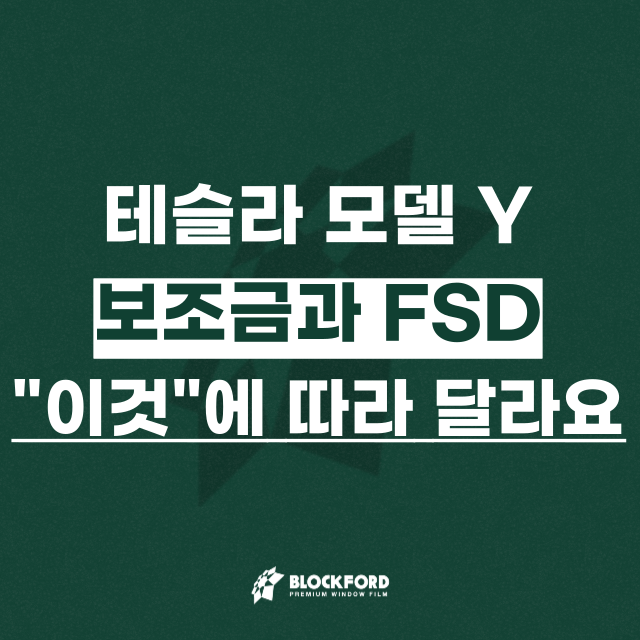 테슬라 모델Y 보조금 FSD 정책 : 네이버 블로그