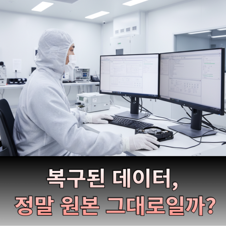 복구된 데이터, 정말 원본 그대로일까? 무결성 검증(Hash) 과정 : 네이버 블로그