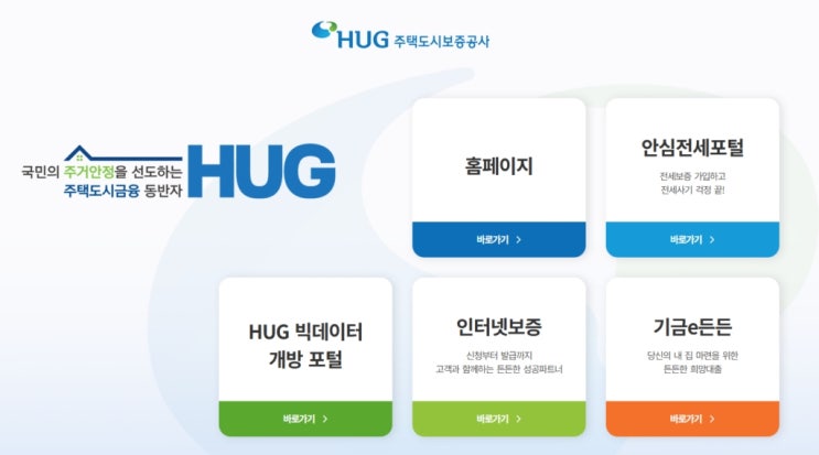 주택도시보증공사 홈페이지 (www.khug.or.kr) : 네이버 블로그
