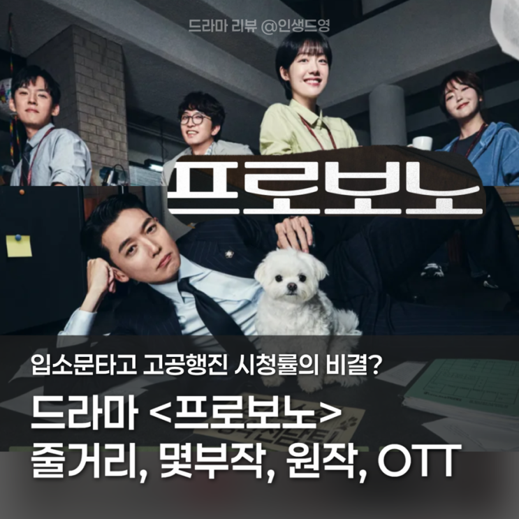 프로보노 드라마 기본정보, 줄거리, 등장인물, 몇부작, 결말, 원작, Ott, Ost, 시청률, 의미뜻 : 네이버 블로그