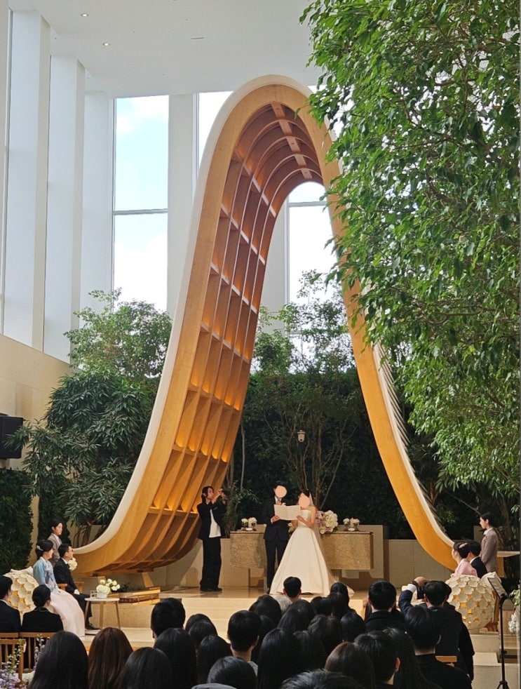 [웨딩log/하객] 25년 12월 더채플앳논현 6층 라포레홀 하객 방문 후기(일요일 11:30) | 채광 좋은 하우스 웨딩 ...