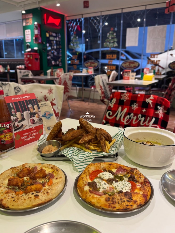 [강남] 압구정 신상 피자집 추천｜갤러리아 건너편 피맥 맛집, 우피후피 압구정점 : 네이버 블로그