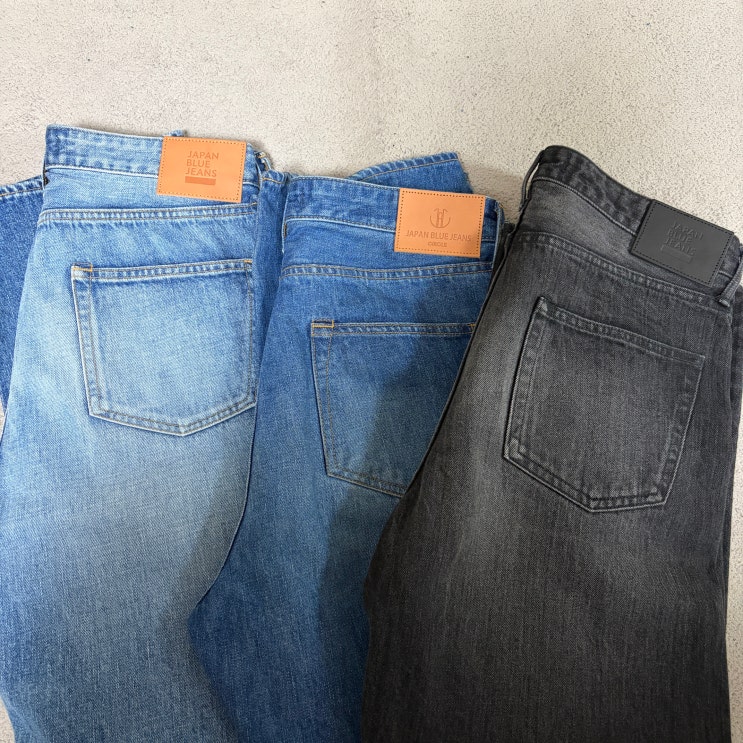 재팬 블루 써클 셀비지 데님 2개 더 사서 쓰는 간단 리뷰 : 네이버 블로그