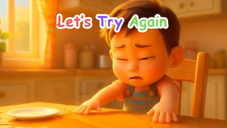 Let's Try Again Song / Growth Mindset & Perseverance for Kids : 네이버 블로그