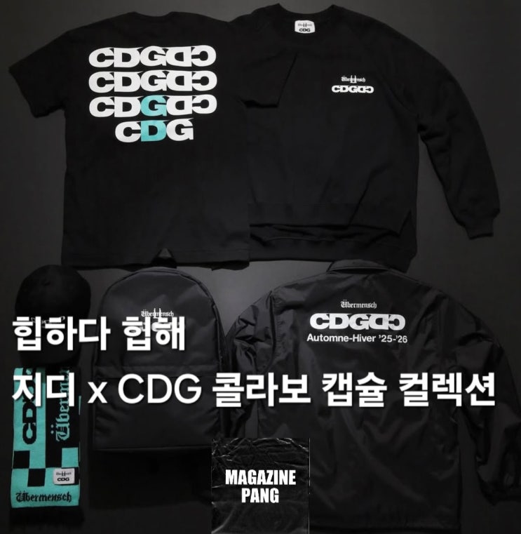 [팽디터의 패션탐구]'힙하다 CDGDC' 지드래곤 X CDG 콜라보 캡슐 컬렉션 출시 (지디 X 꼼데가르송) : 네이버 블로그