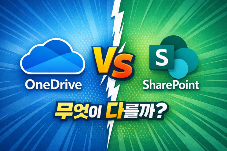 [Microsoft] SharePoint는 무엇인가요? OneDrive와 비교로 이해하는 조직용 파일 관리 : 네이버 블로그