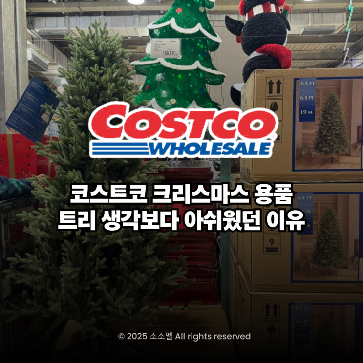 12월 셋째주 코스트코 크리스마스 용품 할인 정리｜트리 생각보다 아쉬웠던 이유 : 네이버 블로그