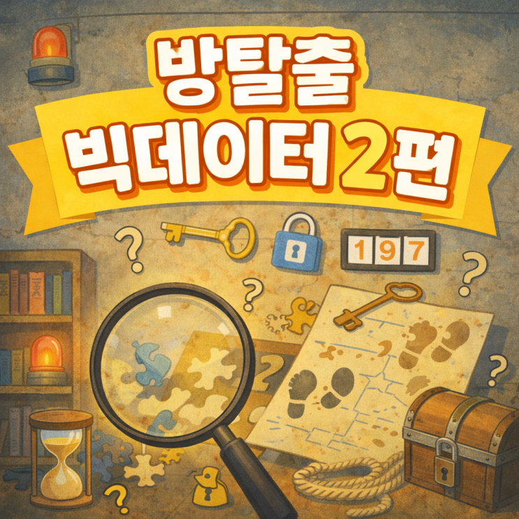 방탈출 빅데이터 2편 : 네이버 블로그