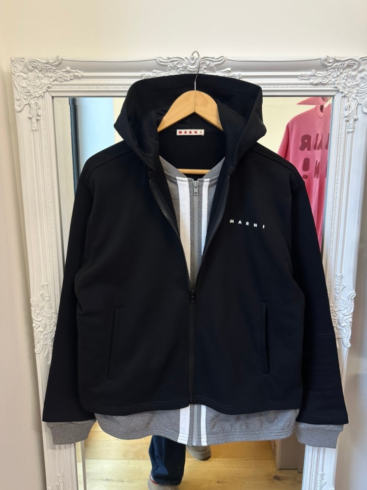 마르니 블랙 로고 후드집업 핫딜 🖤🖤🖤🖤🩶🩶🩶🩶14세 : 네이버 블로그