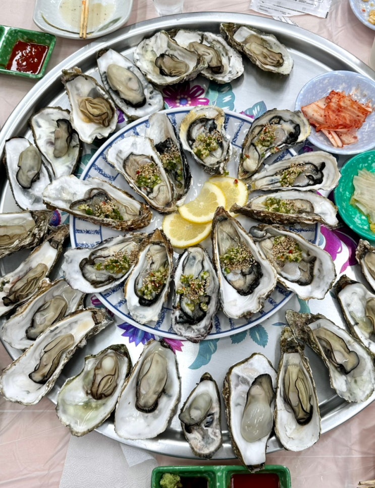 일산 석화 맛집 일산대방어 통영굴찜 식사동에서! : 네이버 블로그