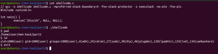 shellcode 만들기 (NULL byte 제거) , shellcraft를 이용하는법 : 네이버 블로그