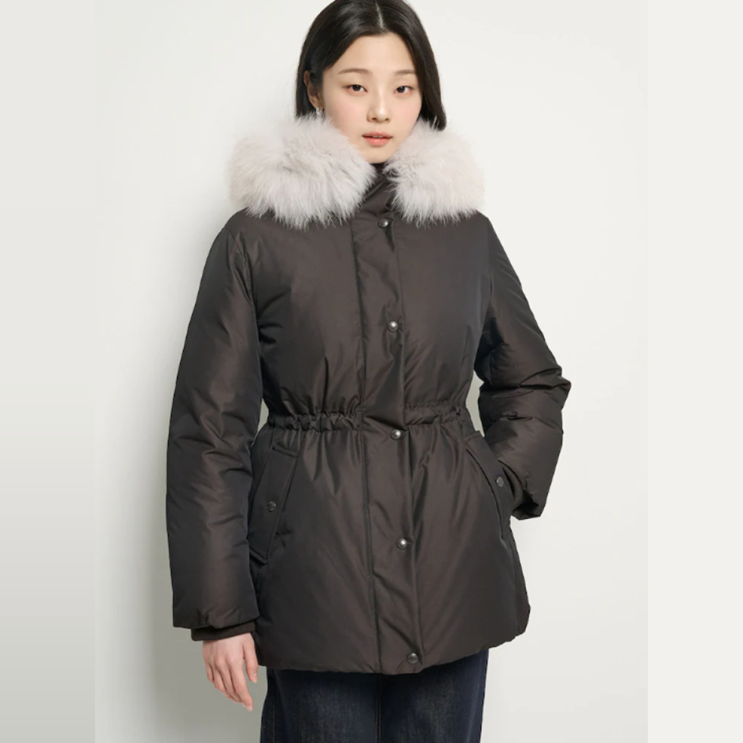 빈폴레이디스(BEANPOLE LADIES) 중힙 기장 포리 다운 점퍼, 겨울 스타일의 완성 : 네이버 블로그