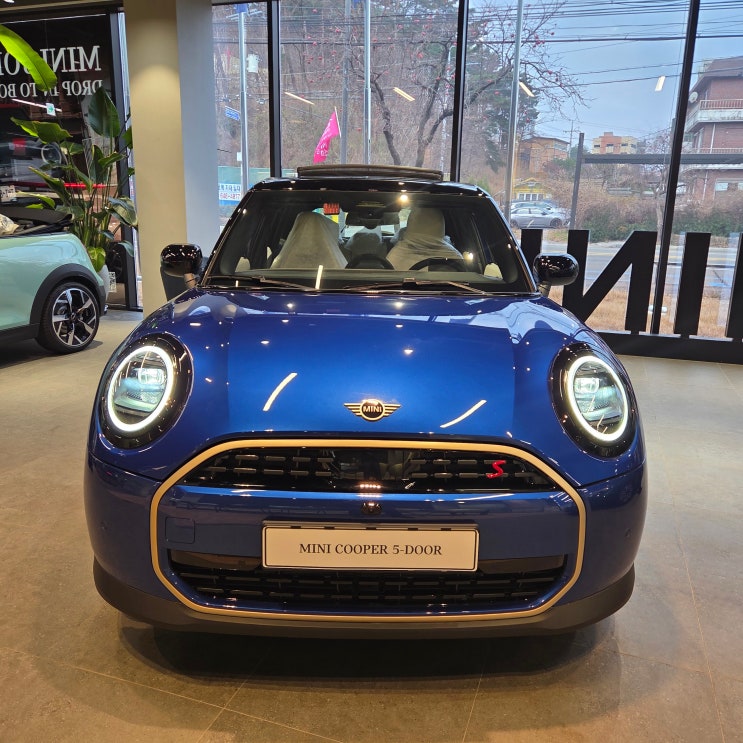 MINI Cooper 5-Door S 미니쿠퍼 5도어 S 아이시선샤인블루 최대할인 : 네이버 블로그