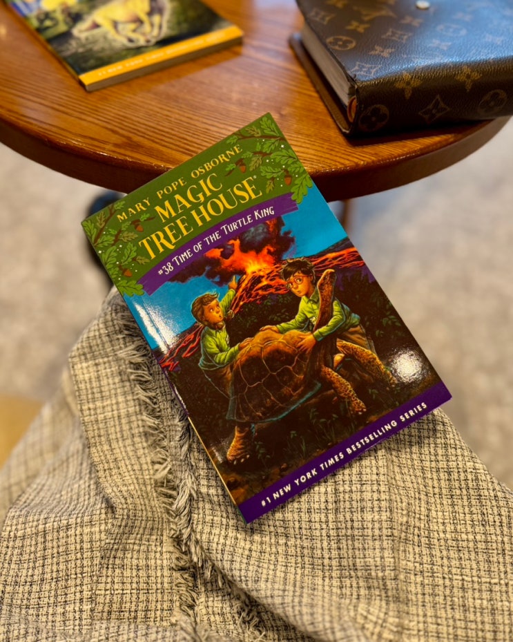 Magic Tree House #38 Time of the Turtle King｜갈라파고스·자이언트 거북으로 배우는 영어독서 ...